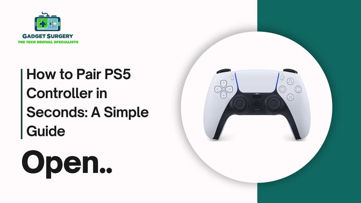 How to Pair PS5 Controller in Seconds: A Simple Guide — Gadget Surgery