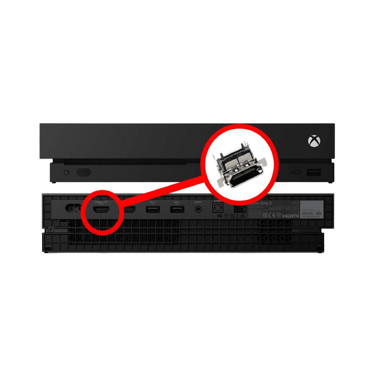 Xbox One X HDMI Port Replacement Service — Gadget Surgery